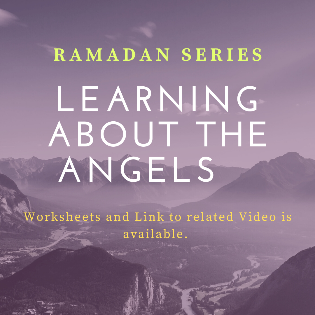 Free Worksheets: Learning about the Angels