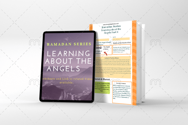 Free Worksheets: Learning about the Angels